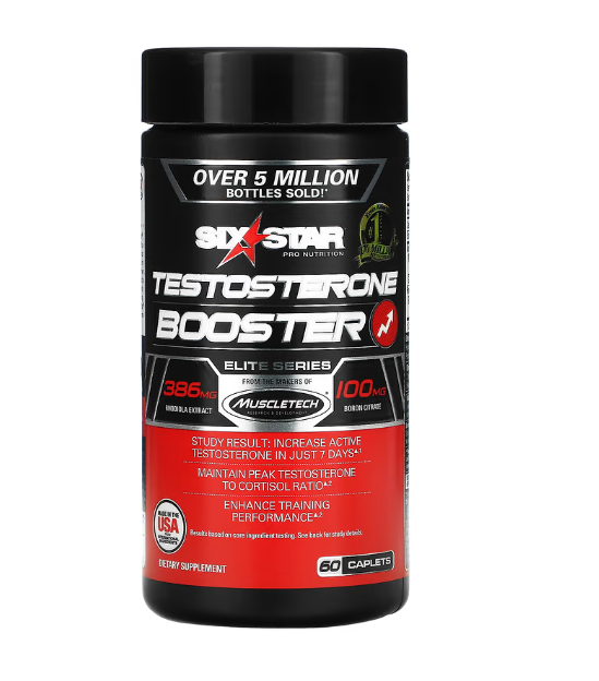 TESTOSTERONE BOOSTER ELITE SERIES 60 CAPLETS - Nutreez